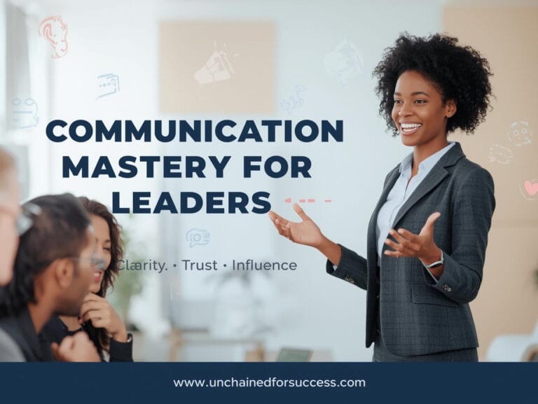 Communication Mastery For Leaders Unchained For Success