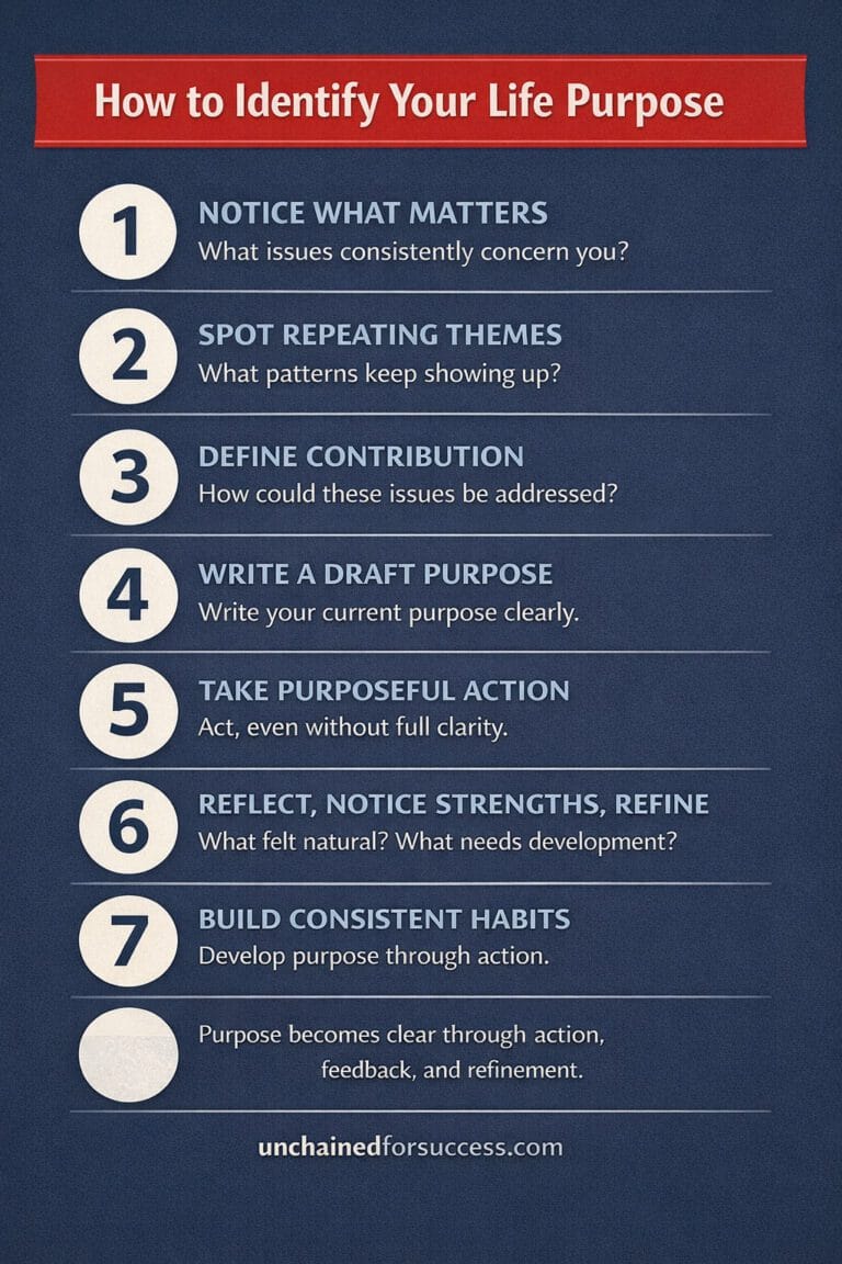 How to Find Your Life Purpose - Unchained for Success